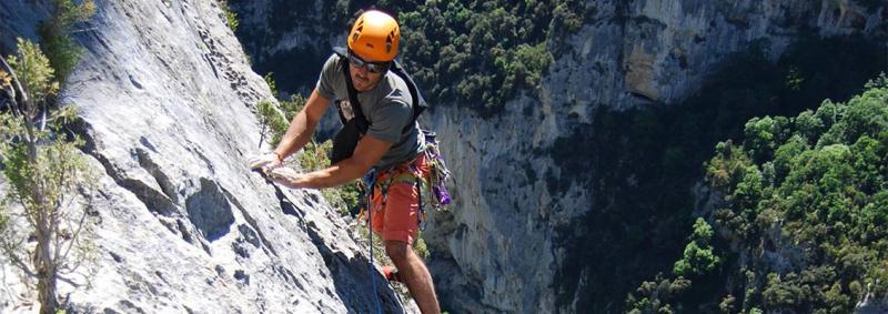 Grandes voies d'escalade dans les gorges du Verdon | Passion Canyon Verdon